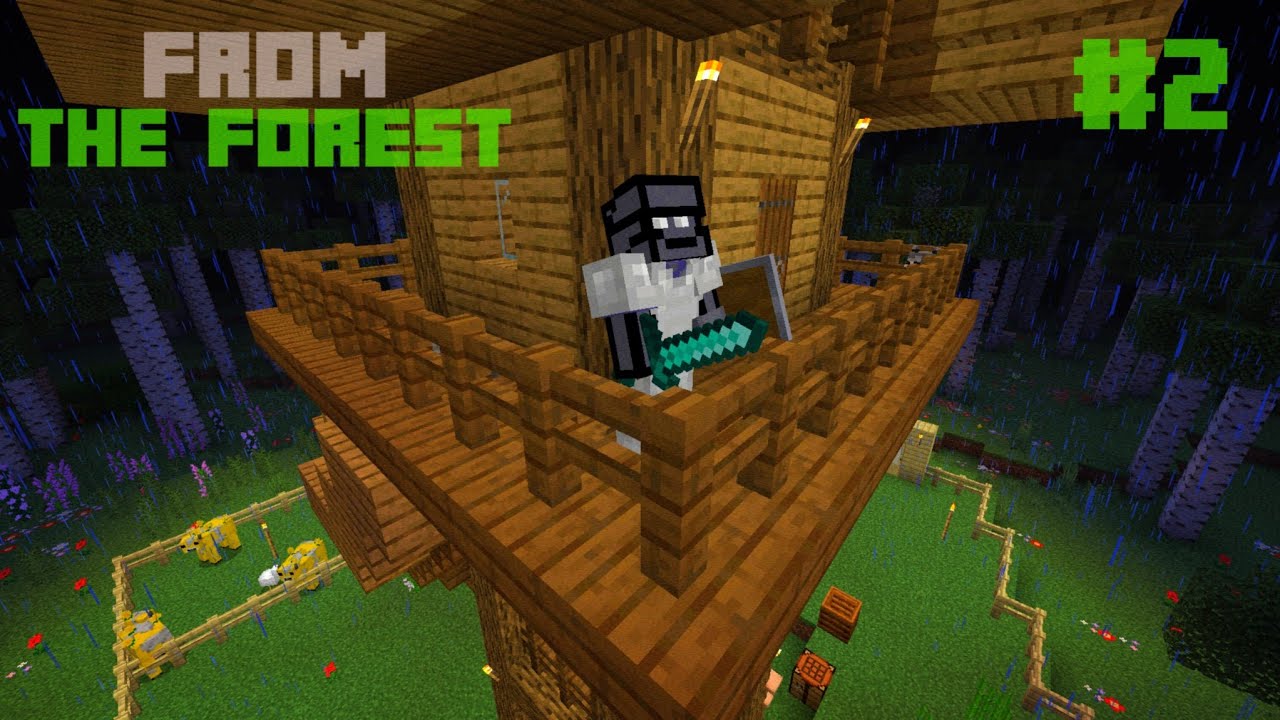FROM THE FOREST #2 | Addon de terror para minecraft bedrock - YouTube