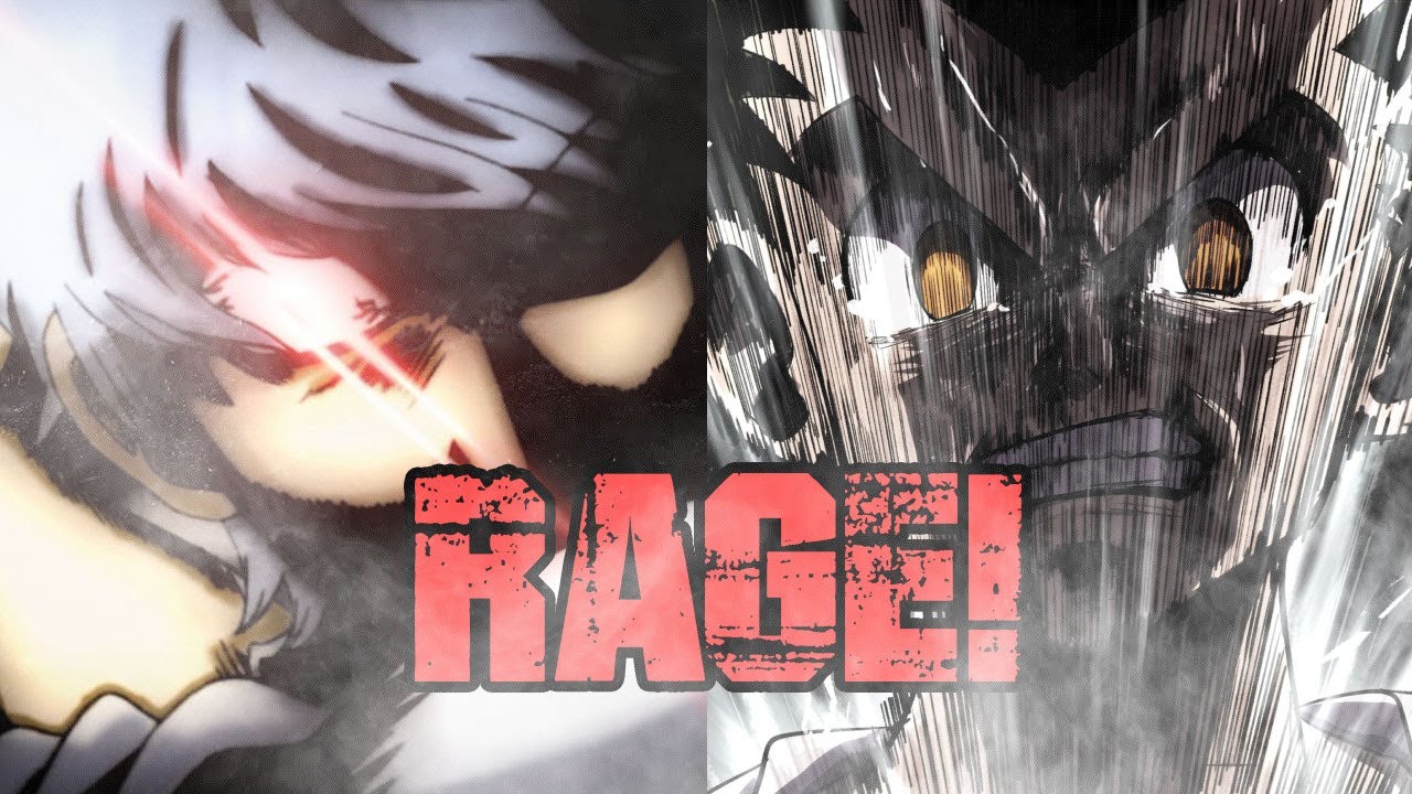 THE BEST RAGE MOMENTS IN ANIME! - YouTube