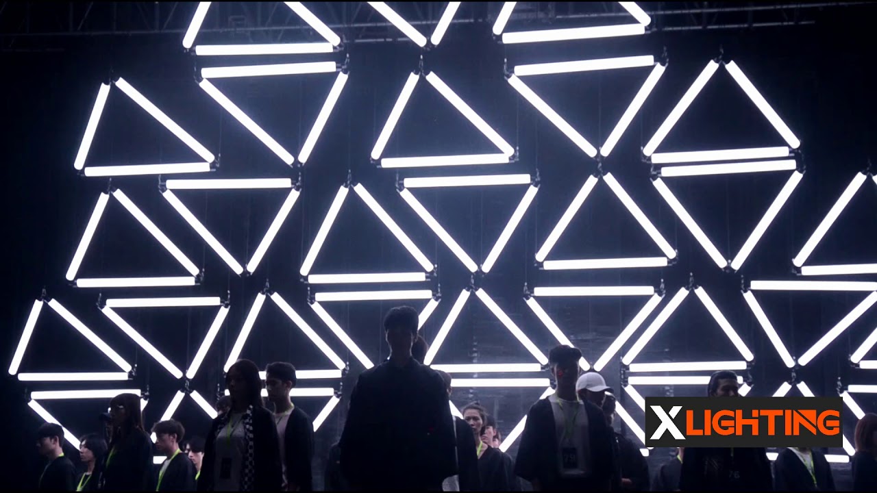 Kinetic tube X Lighting - YouTube