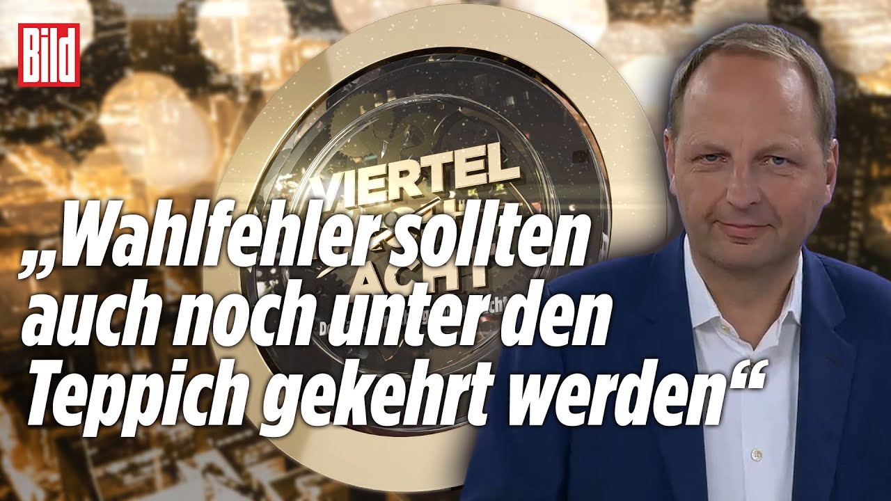 „Neuwahlen in Berlin, sofort!“ | Thomas Heilmann | Viertel nach Acht ...