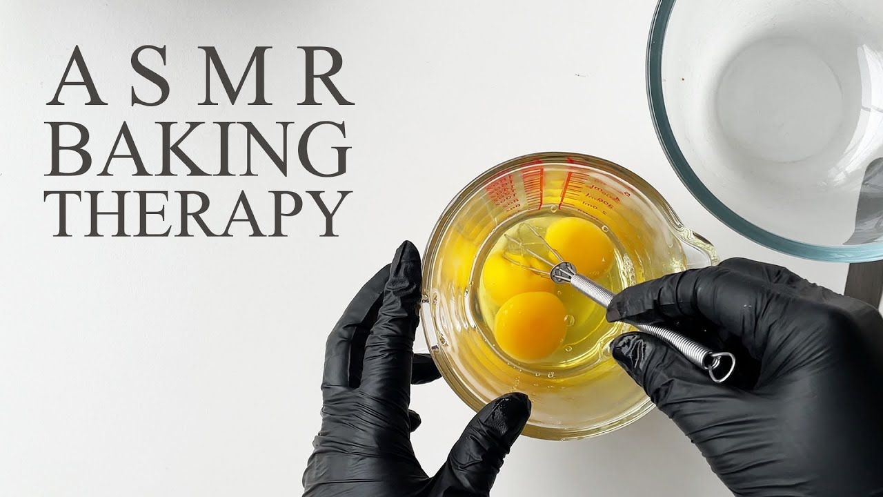ASMR Baking Therapy | Relaxing Visuals and sounds to Melt Away Stress ...