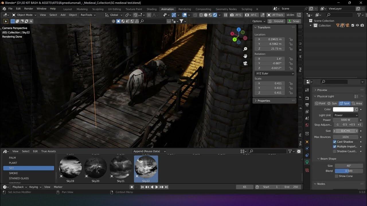 GOBOS LIGHTING Library | New : Blender Addon - YouTube