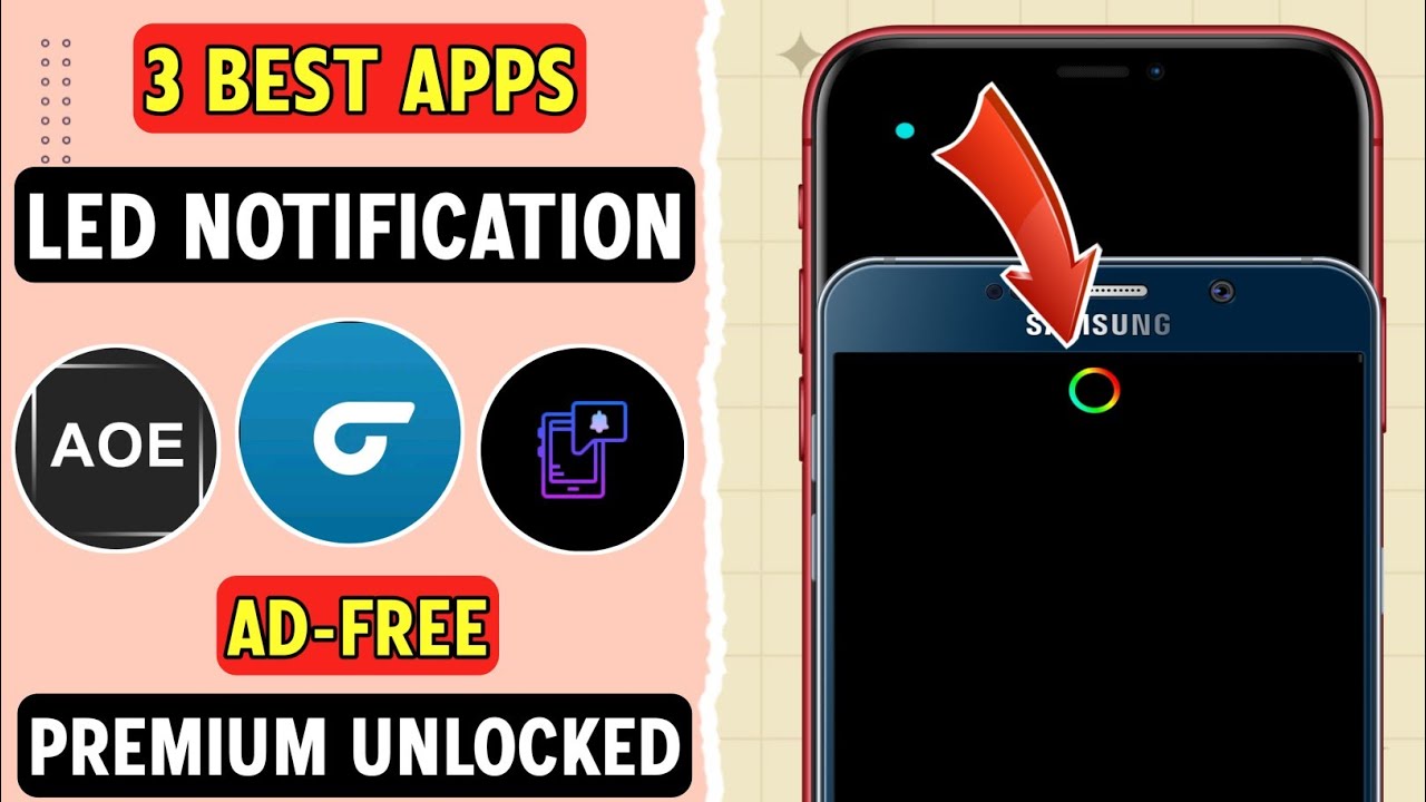 3 Best Led Notification Light Apps For Android - YouTube