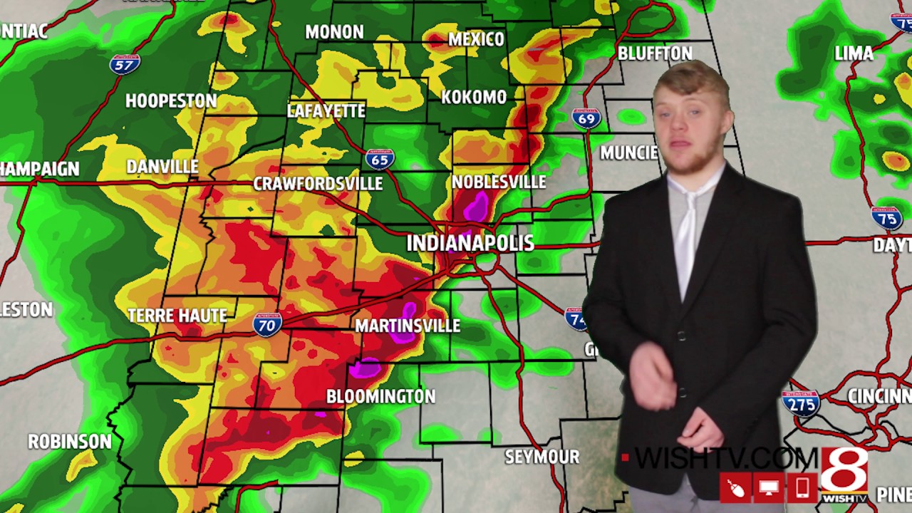 WISH TV 8 Weather Flash with Robby Keafer - YouTube