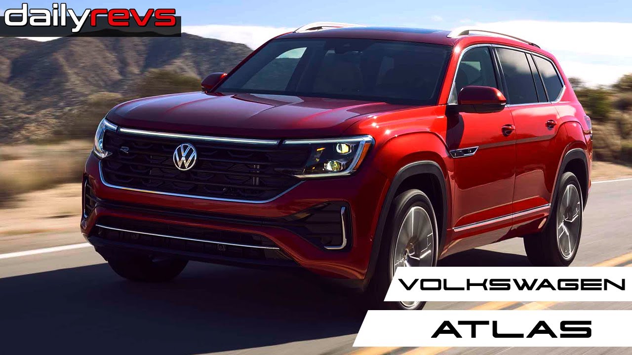 2024 Volkswagen Atlas | Driving & Design Specs - YouTube