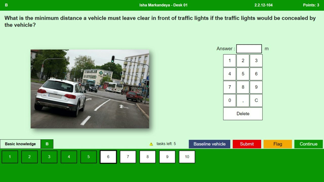 German Driving License Theory English Tips Easy Way to Pass Exam Number ...