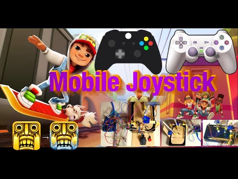 Temple run and subway surfers on joystick?? This project IS SO COOL ...