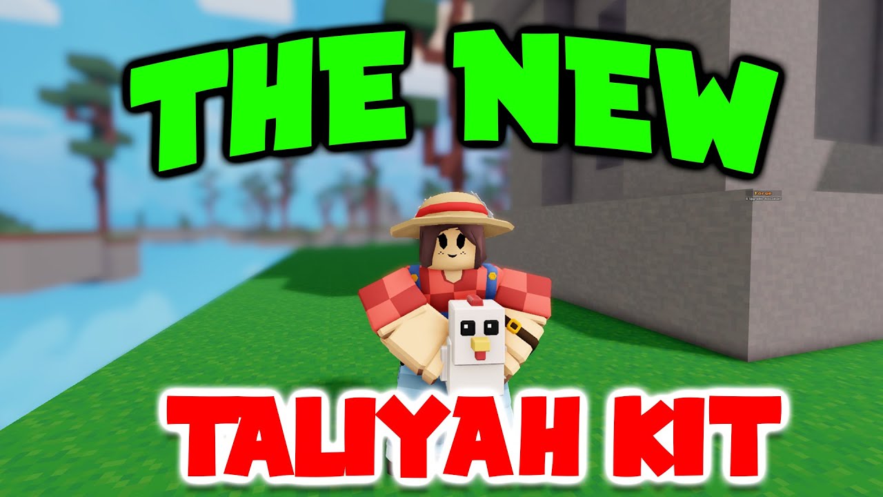 The *NEW TALIYAH* KIT is INSANE... (Roblox Bedwars) - YouTube