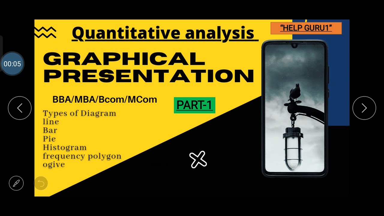 || Data presentation || Quantitative analysis|| Statistics for ...