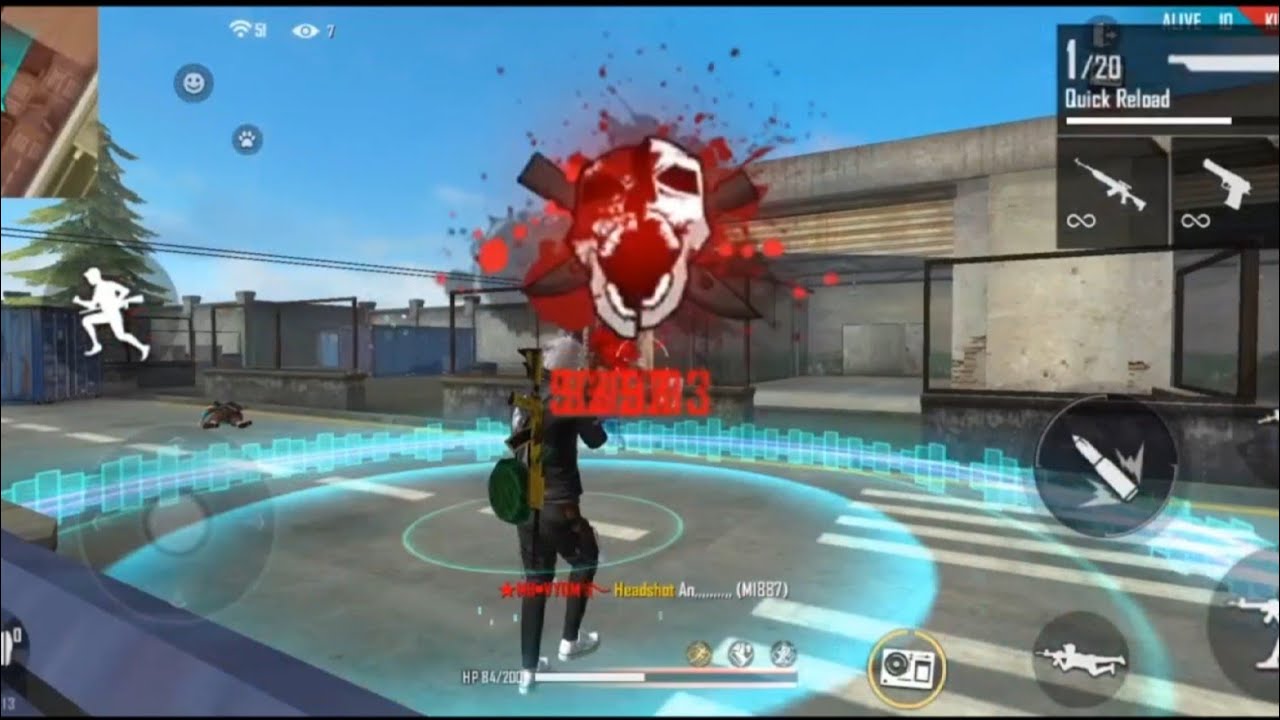 FREE FIRE ONE SHOT HIGHLIGHTS - YouTube