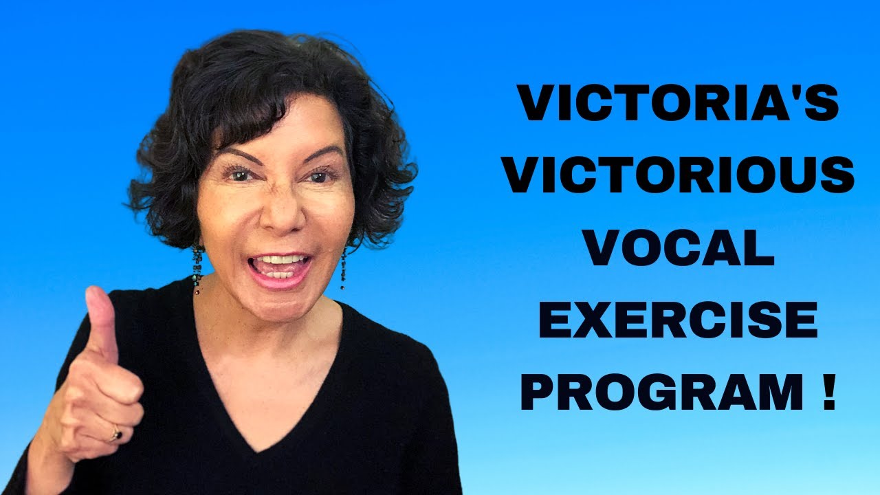 VICTORIA'S VICTORIOUS VOCAL EXERCISE PROGRAM! It has arrived! - YouTube