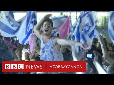 İsraillilər Netanyahunun gedişini belə bayram edir
