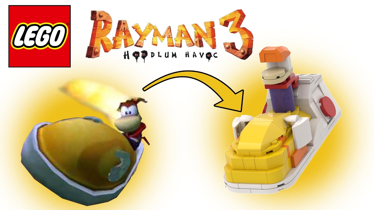 Rayman's Crazy Shoe - LEGO Ideas Project - YouTube