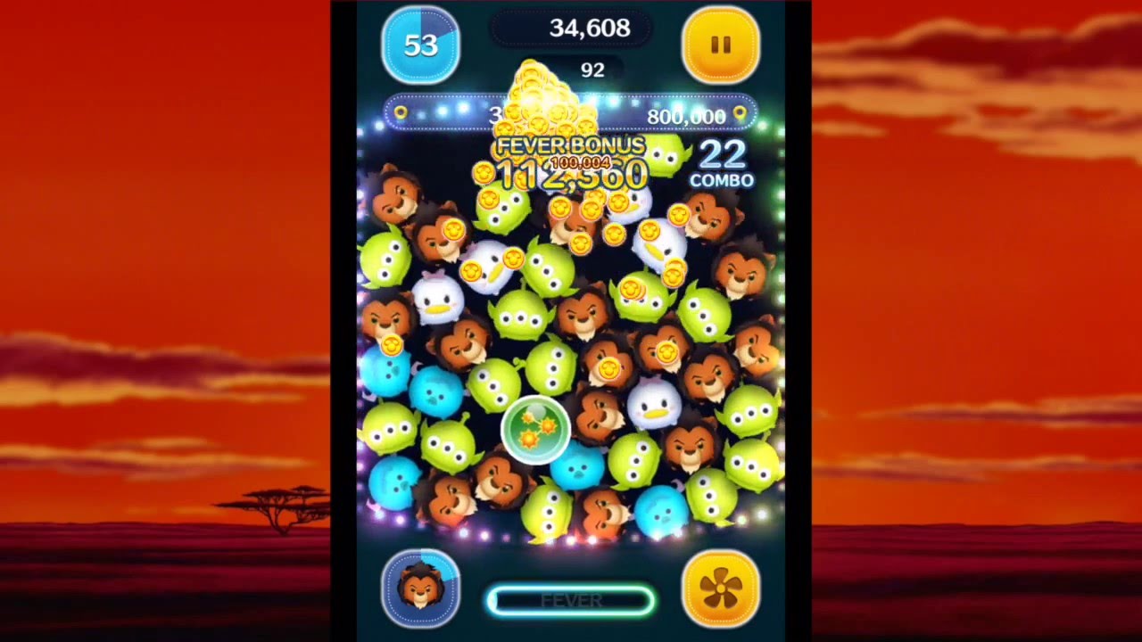 Scar Disney Tsum Tsum Game/ios play day - YouTube
