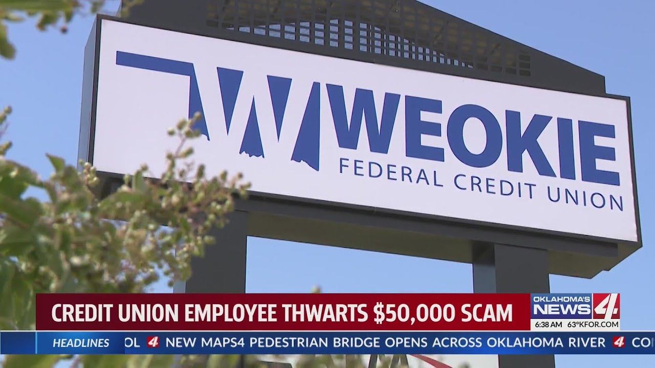 Credit Union employee training helped stop scammer from making off with ...
