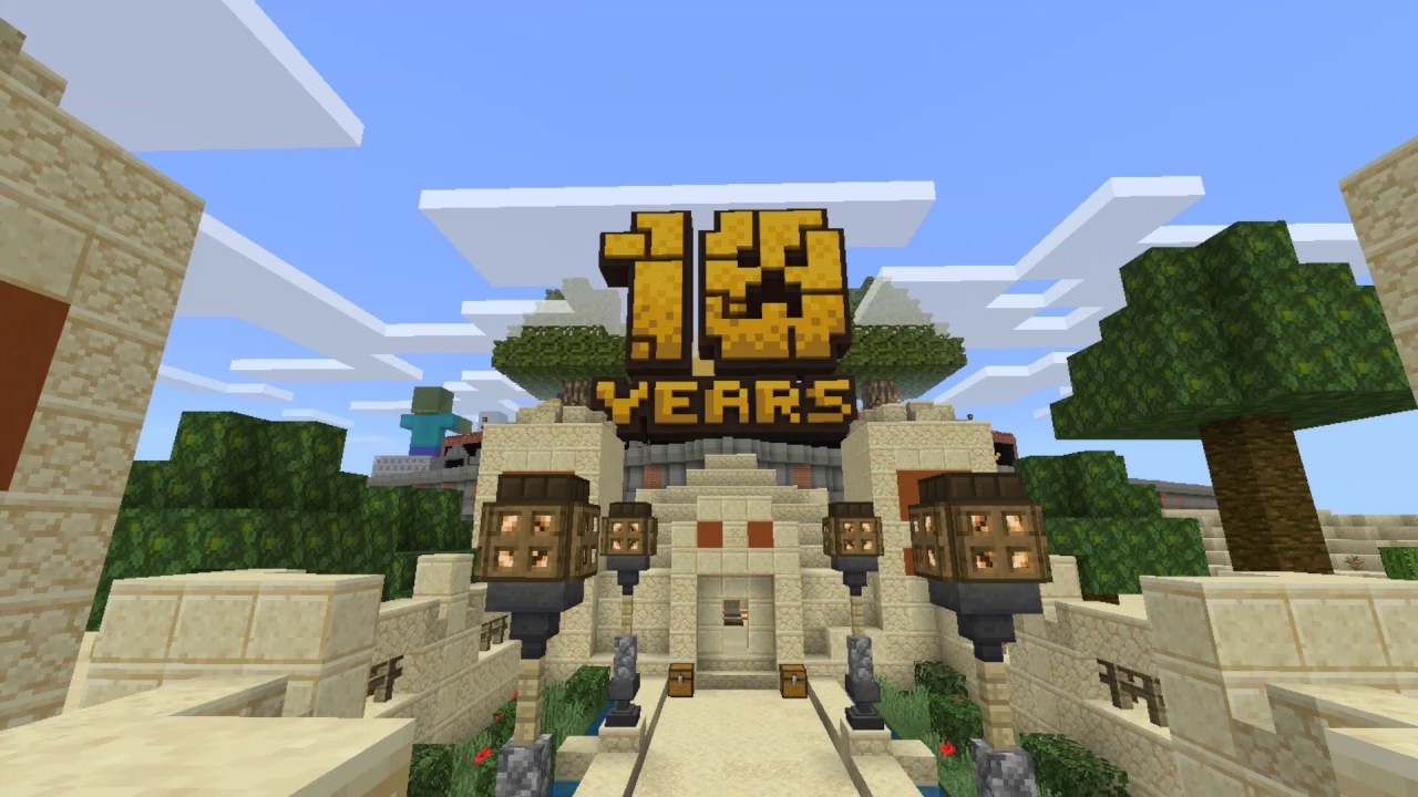 Minecraft 10 years map teaser - YouTube