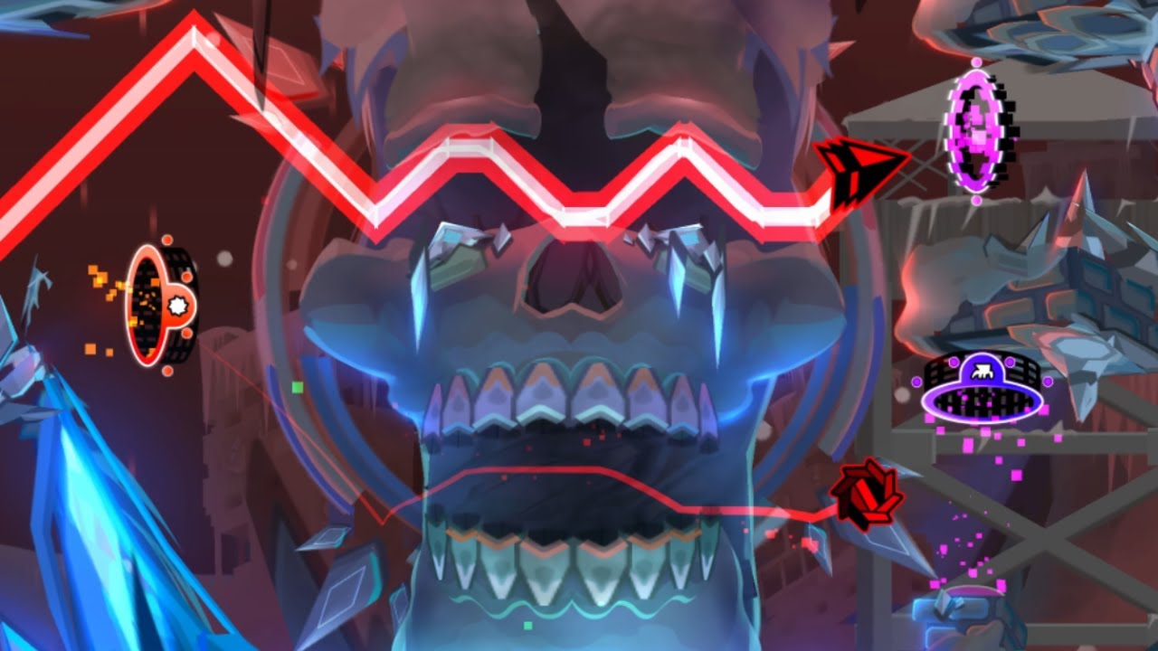 [4k] "Waterfall" by Cherry Team | Geometry Dash 2.2 - YouTube