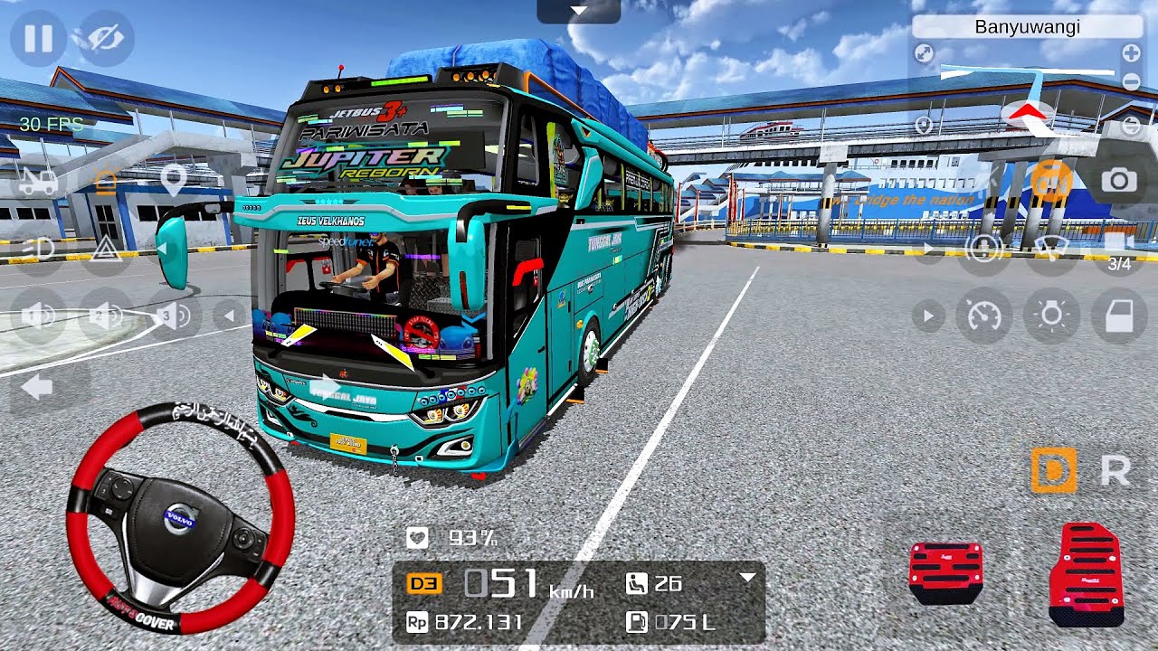 Bus Pariwisata TJ Jupiter Reborn Ngasih Basuri Doraemon Ke Bocil ...