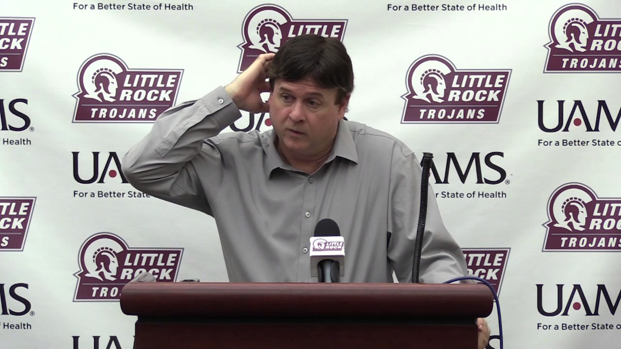 Joe Foley Discusses Win Over Georgia Southern - YouTube