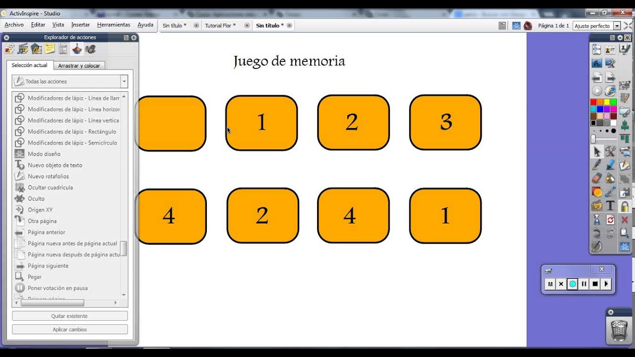 Tutorial Memoria - Activinspire - YouTube