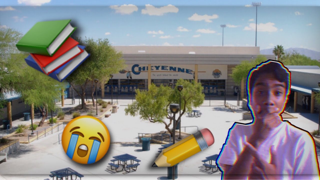 MY FIRST EVER VLOG AT CHEYENNE HIGH SCHOOL!? 📚 ️ (VLOG #17) - YouTube