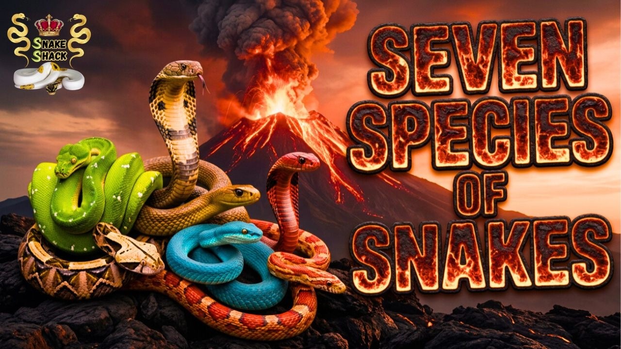 Seven Different Snakes – Which One Would You Pick? - YouTube