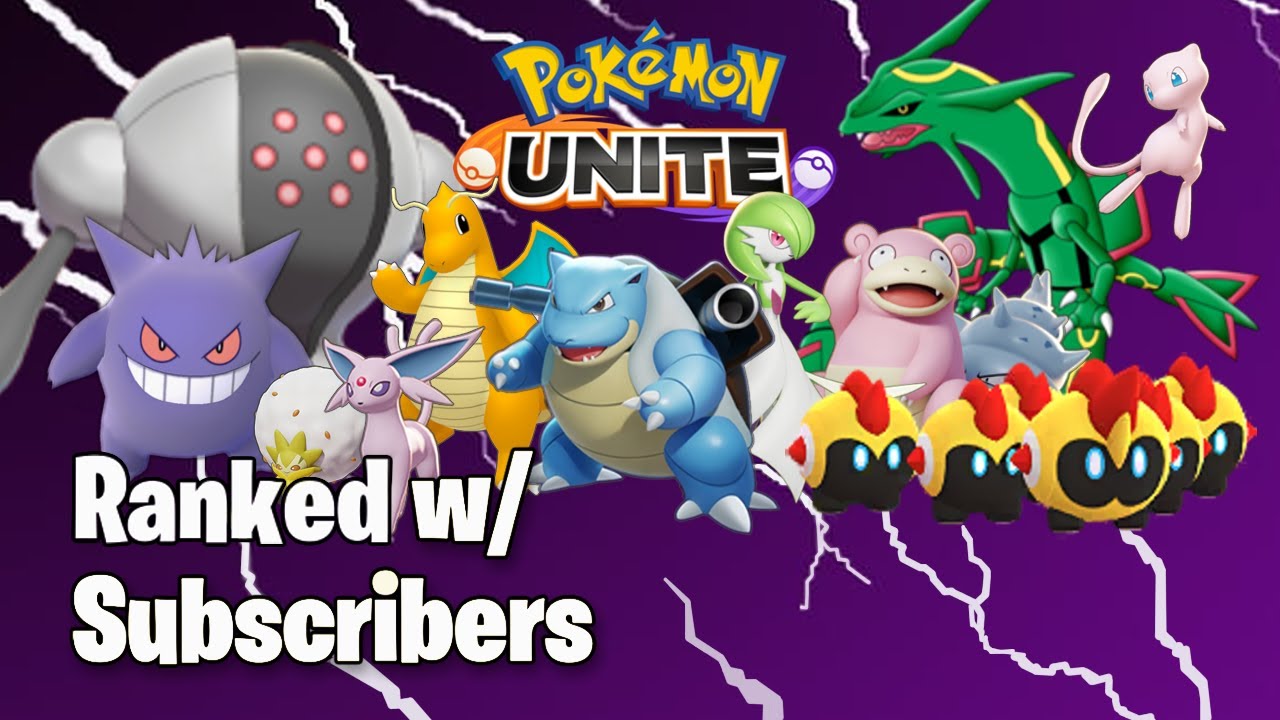 1400 Master Rank - Pokemon Unite - Ranked with Viewers - YouTube