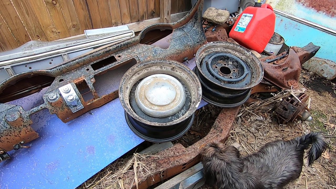 Cheap 15" steel wheels for your 1955 & 1956 Chevy car - YouTube