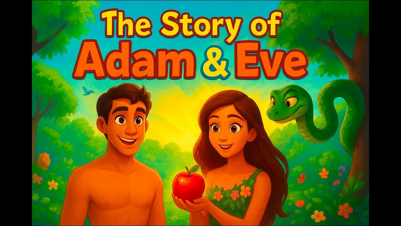 The Story of Adam and Eve for Kids (The Garden of Eden) | Bible Stories ...