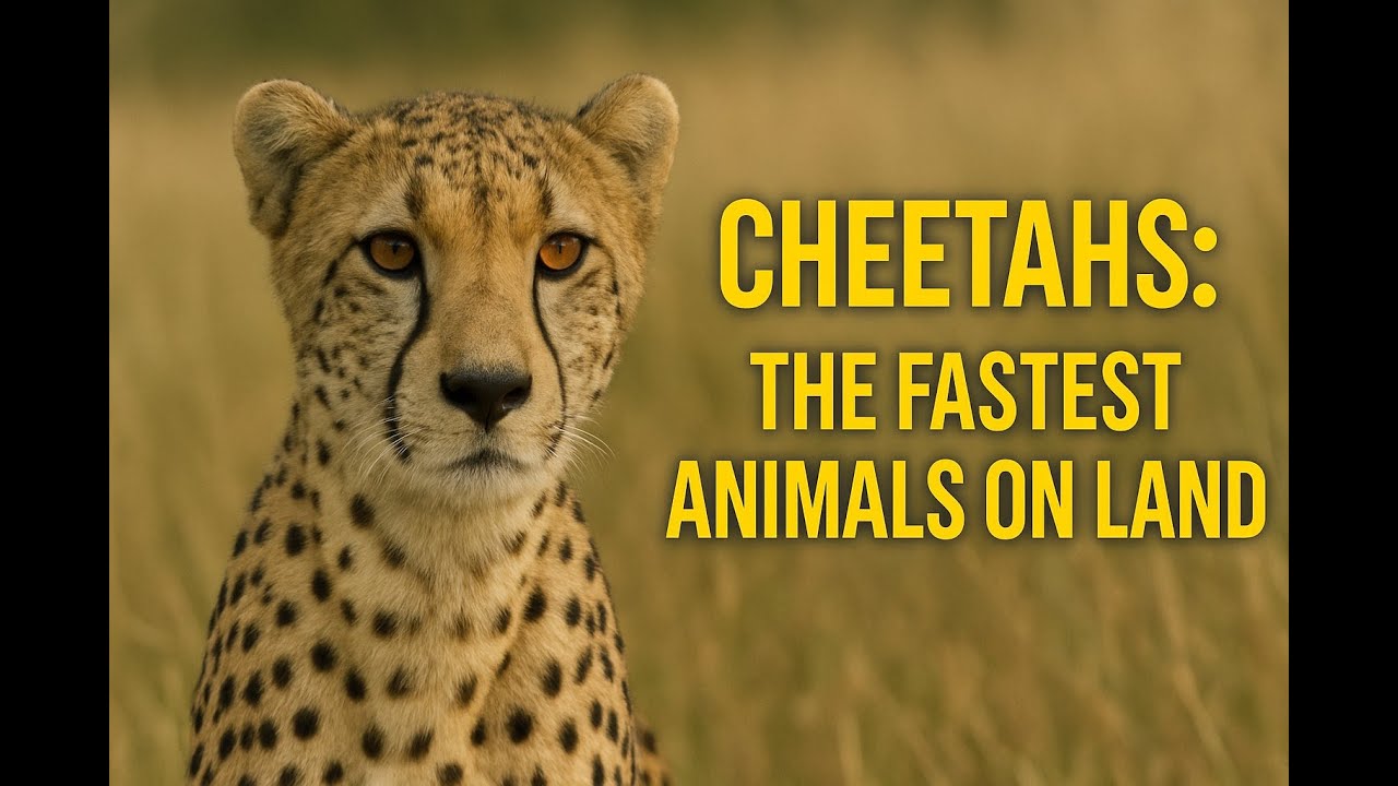Cheetahs The Fastest Animals on Land - YouTube