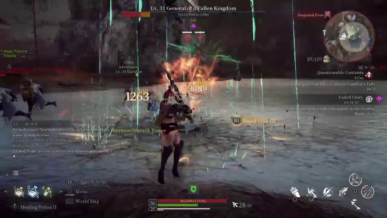 Bless Unleashed - Level 36 Ranger Field Boss Farm - YouTube