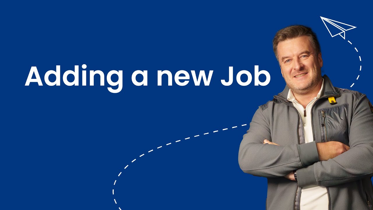Jobdeck Knowledge Base - Adding a Job - YouTube