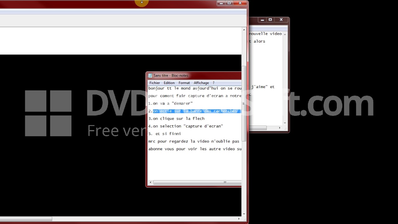 coment faire capture d'ecran tt simplement - YouTube