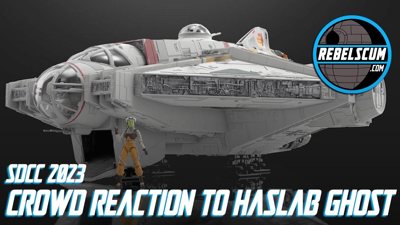 SDCC 2023 - Crowd Reaction to HasLab Ghost - YouTube