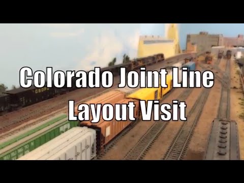Layout Visit - Jon Judd's Colorado Joint Line HO Model Railroad - YouTube