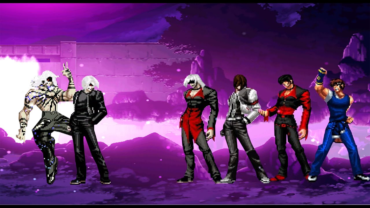 KOF MUGEN OP Element Kyo New Update VS Devourer Element V1,Abyss Kyo-Mi ...