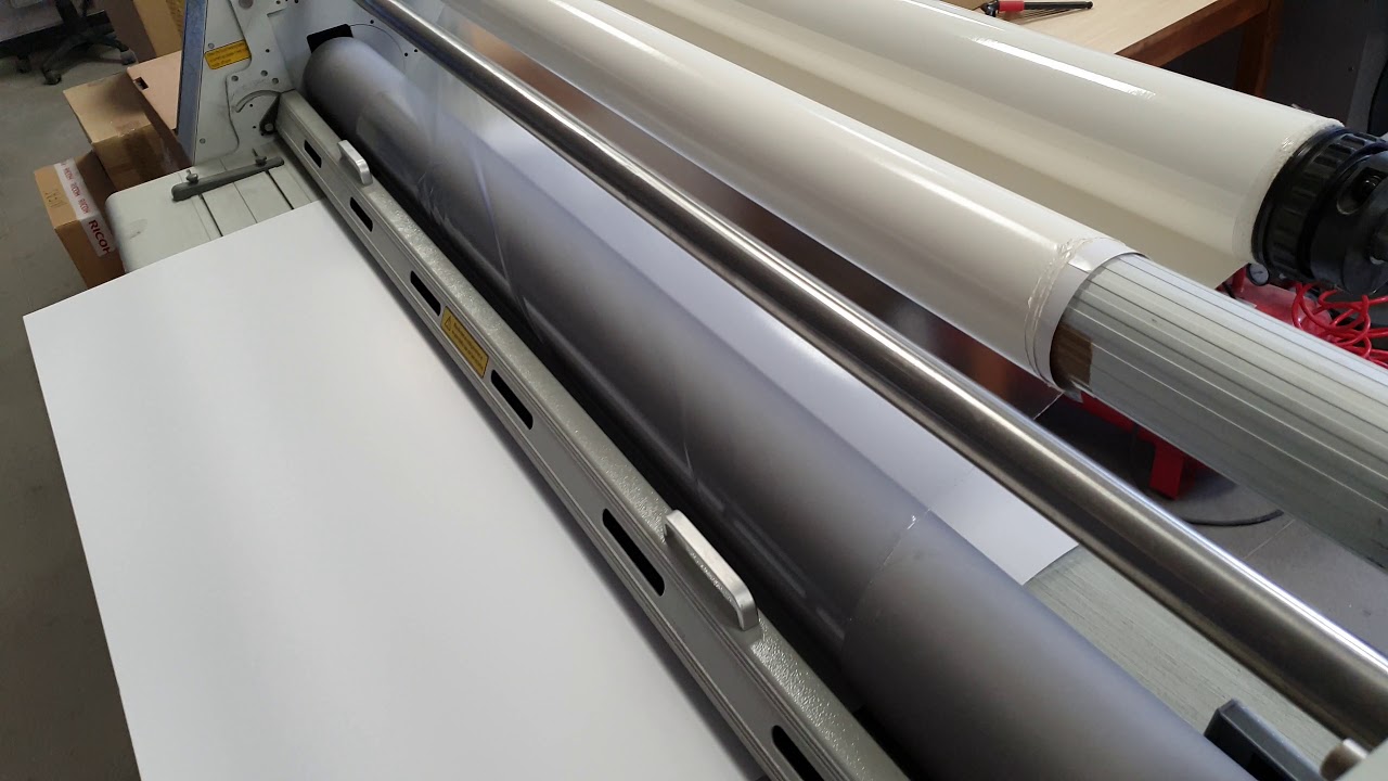 ROLL LAM 140 W - YouTube