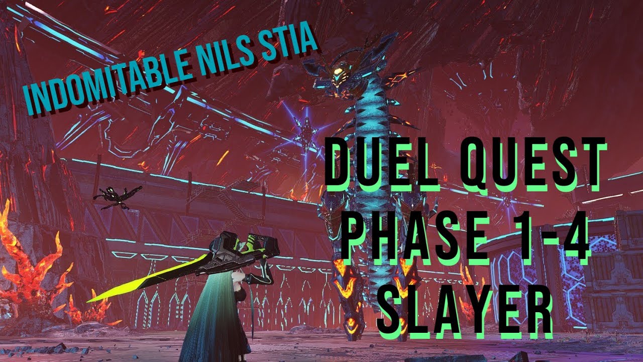 PSO2 NGS Duel Quest Phase 1-4 Nils Slayer Sl/Te 4:51 - YouTube