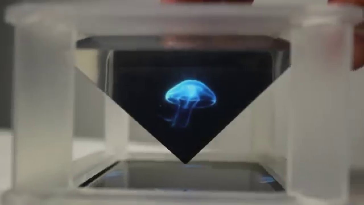 DIY Holographic Projection Pyramid, Banggood Labs - YouTube