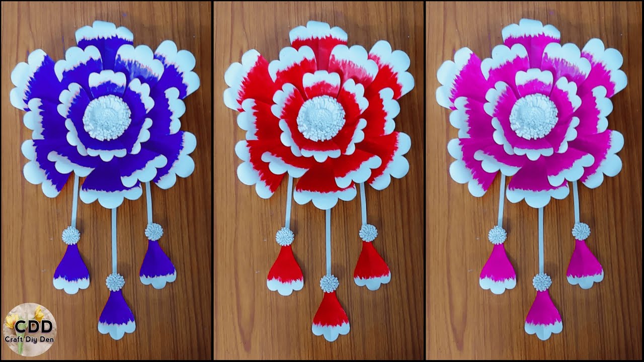 Unique wall hanging craft | Paper craft for home decoration |Paper ...