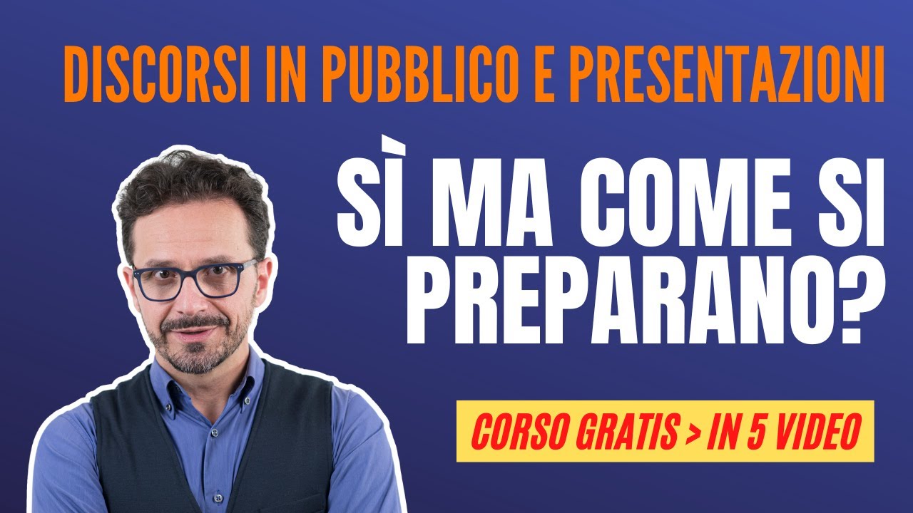 Come preparare un discorso in pubblico. Come si fa un discorso - YouTube