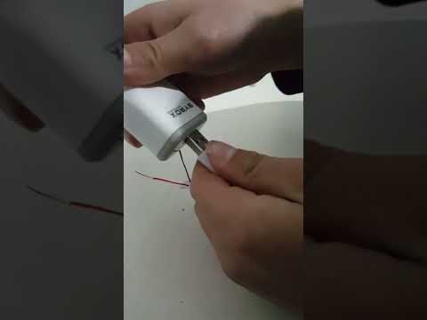 şarj kablosunda artı   ve eksi hangisidir ve let nasıl yanar onu deneme