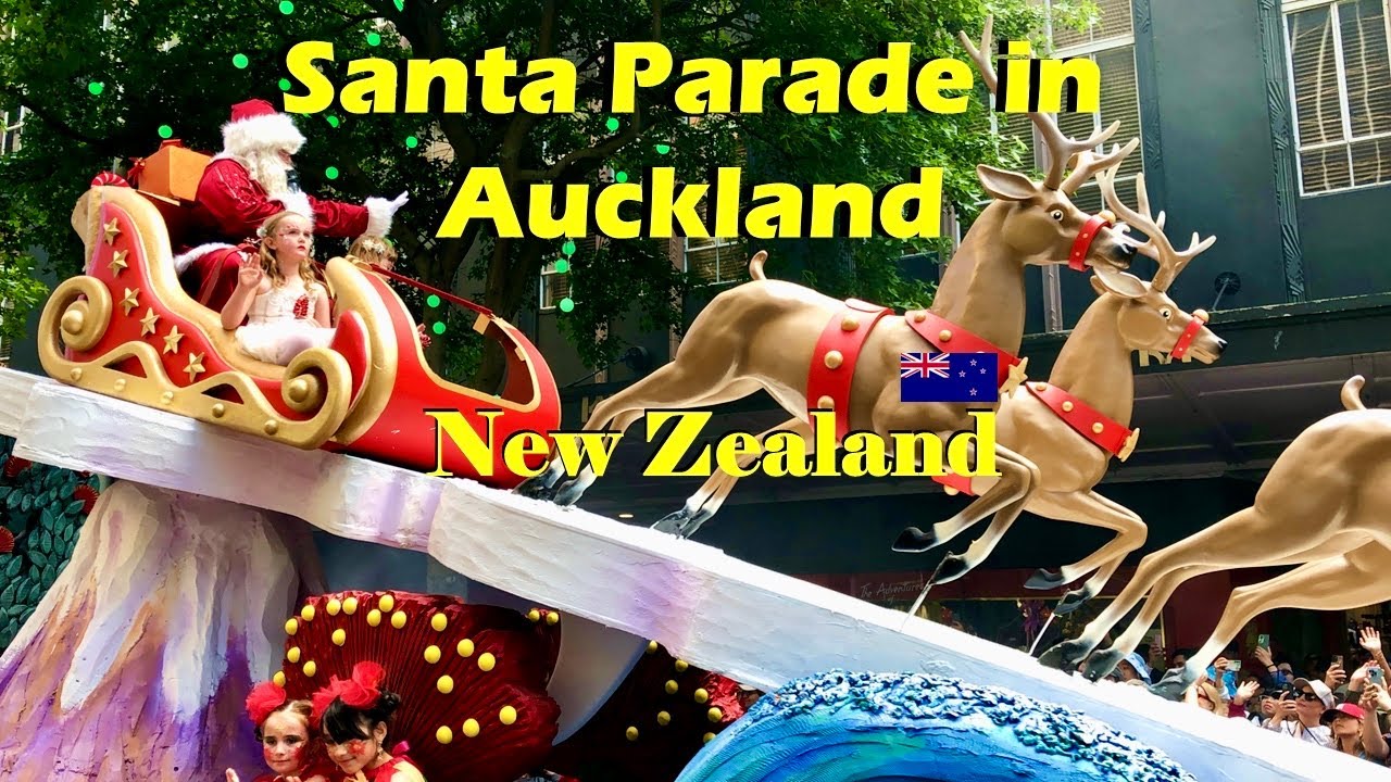 Santa Parade 2024 in Auckland, New Zealand | Christmas Parade # ...