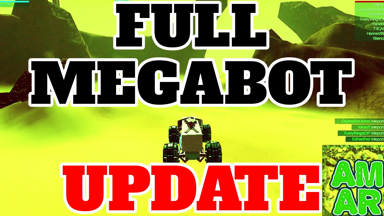 Robocraft Full Megabot Update Release - Dawn of the Megabots - YouTube