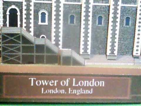 Tower of London, England - paper model - YouTube