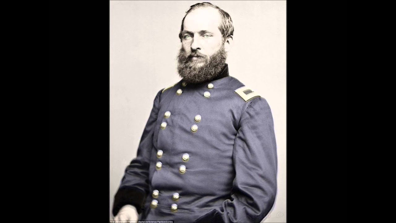 General James Garfield U.S. Civil War Re-coloring - YouTube