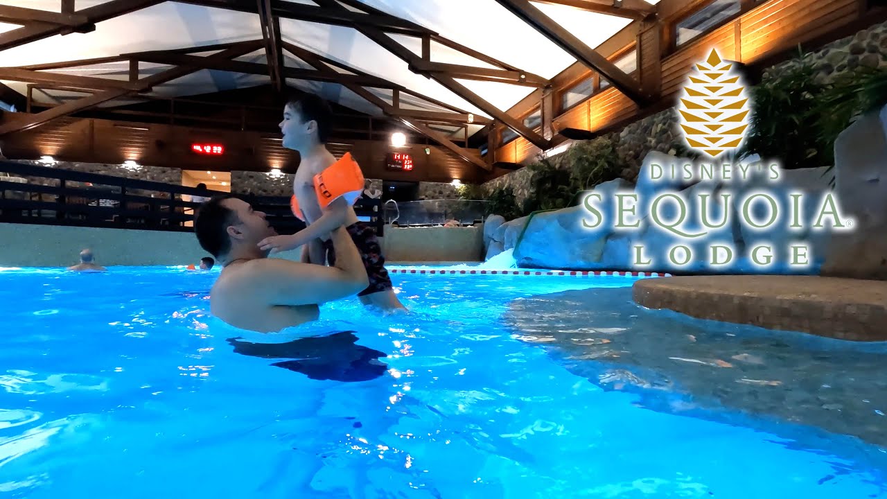 Swimming Pool at Sequoia Lodge (Is it always this COLD or did we get ...