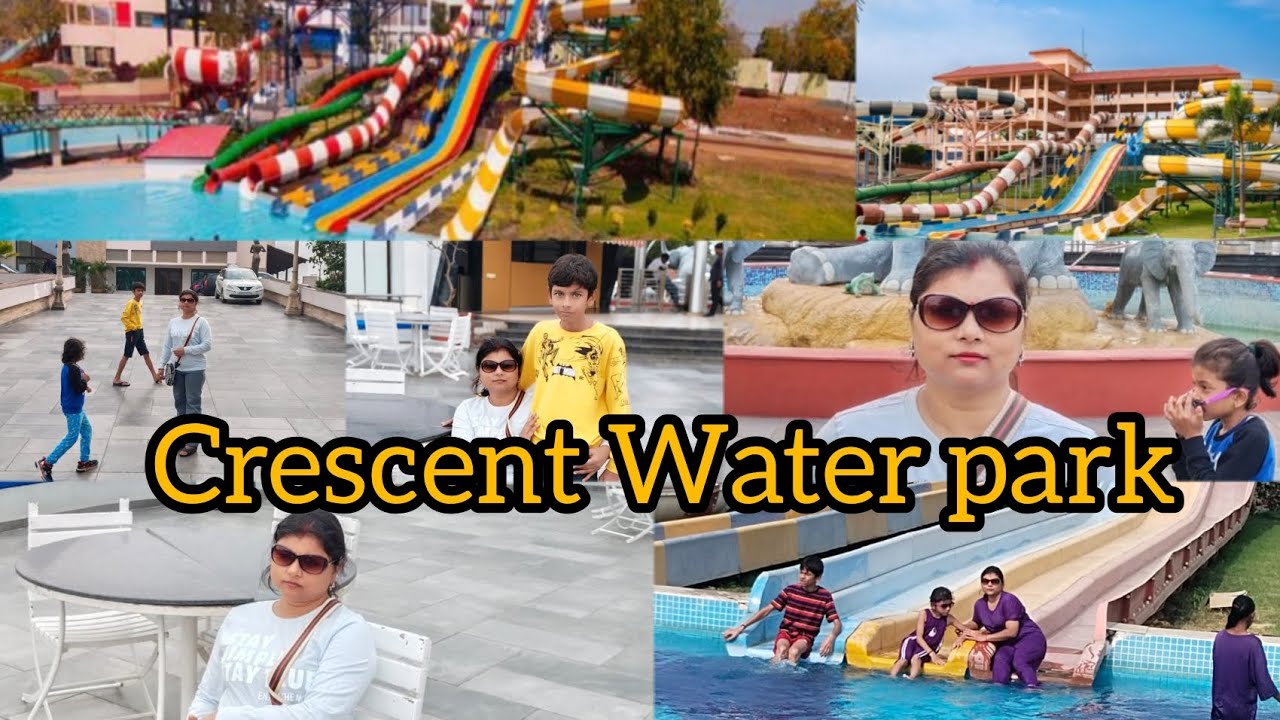 spending time with family at Crescent Water park|| family time| - YouTube