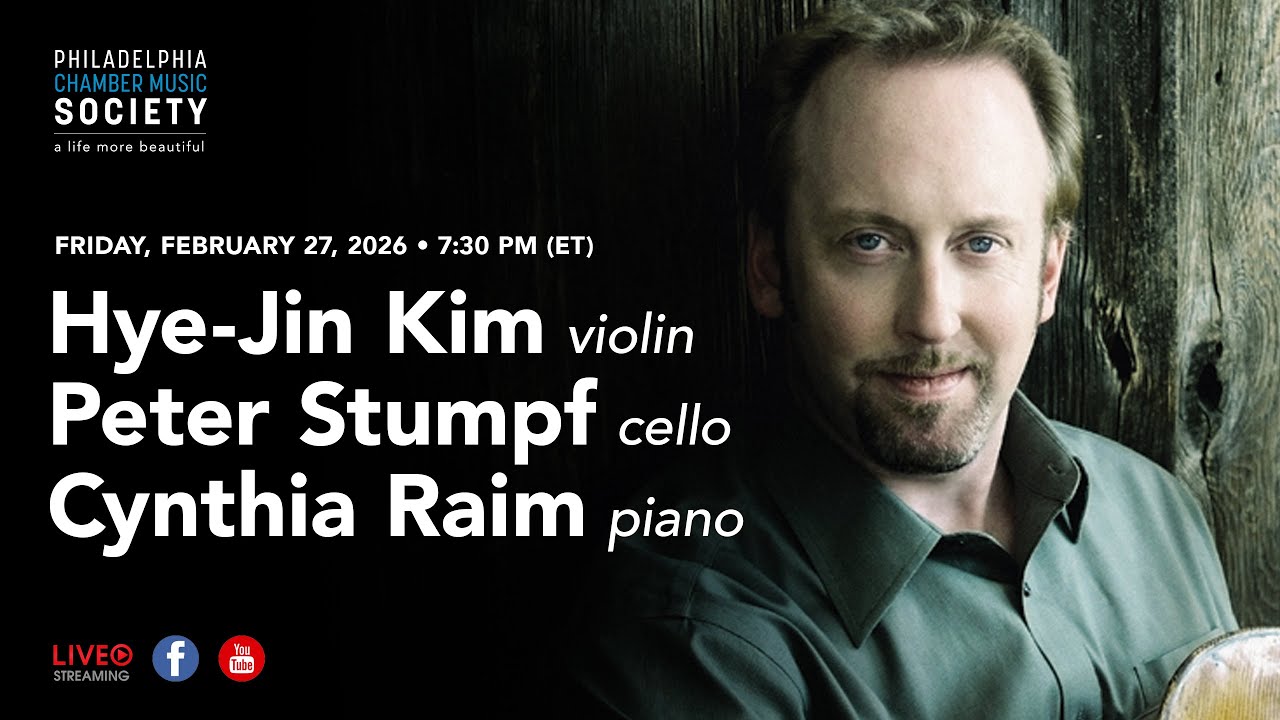 Hye-Jin Kim, violin; Peter Stumpf, cello; Cynthia Raim, piano — LIVE ...