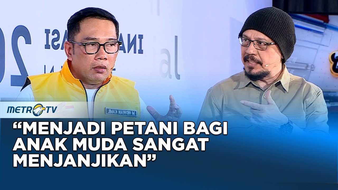 Kang Emil: Menjadi Petani Bagi Anak Muda Sangat Menjanjikan #kickandy ...